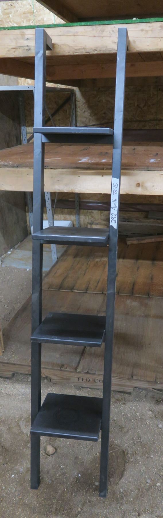 Leaning Wall Shelf Unit - Schmalz Auctions