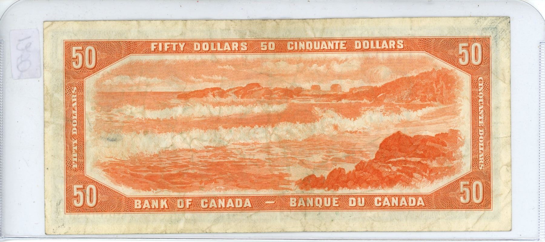 1954 Canadian $50 Bill