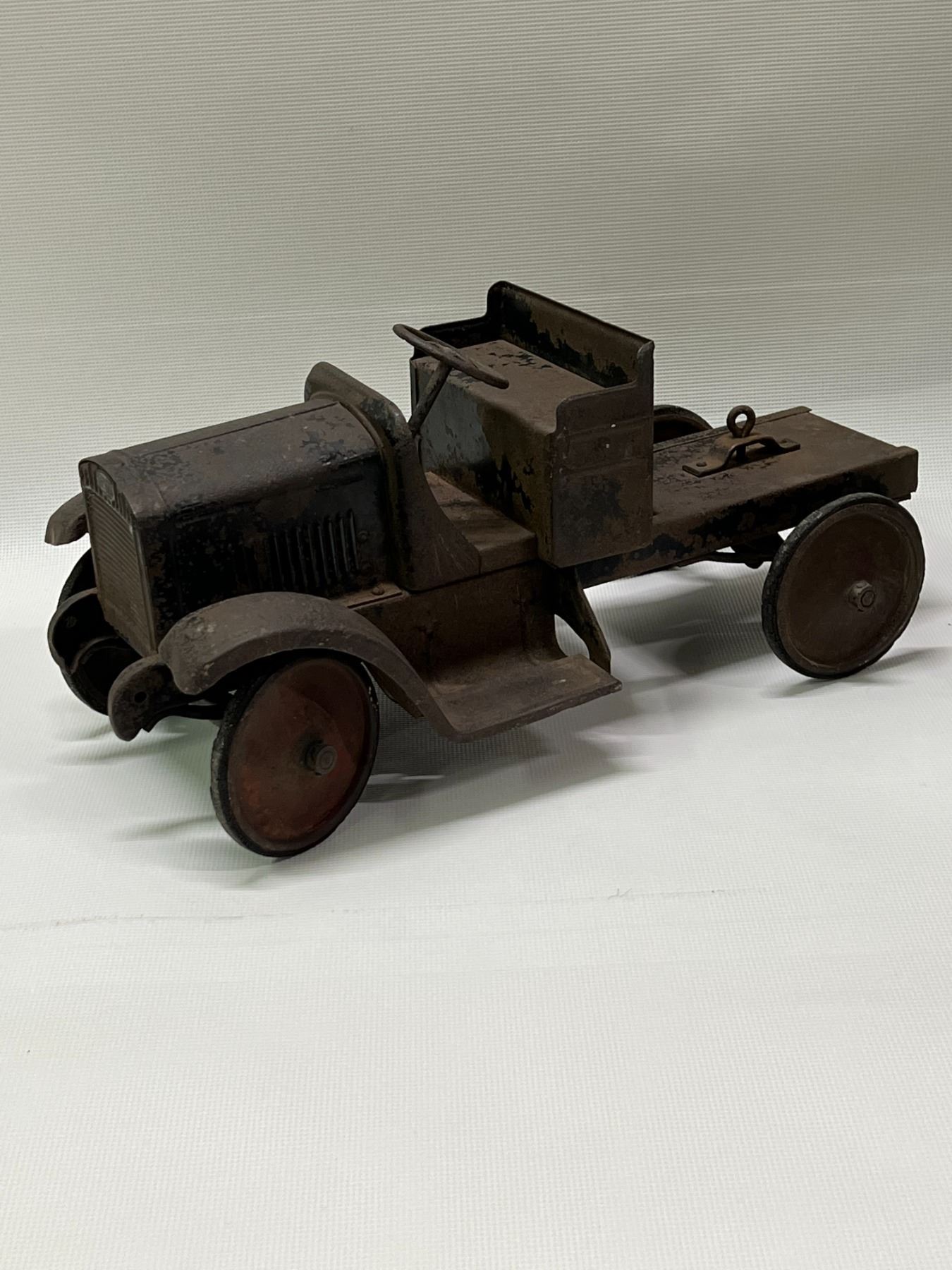 Vintage 1920s Steelcraft GMC Pressed Steel Truck & Trailer Original ...