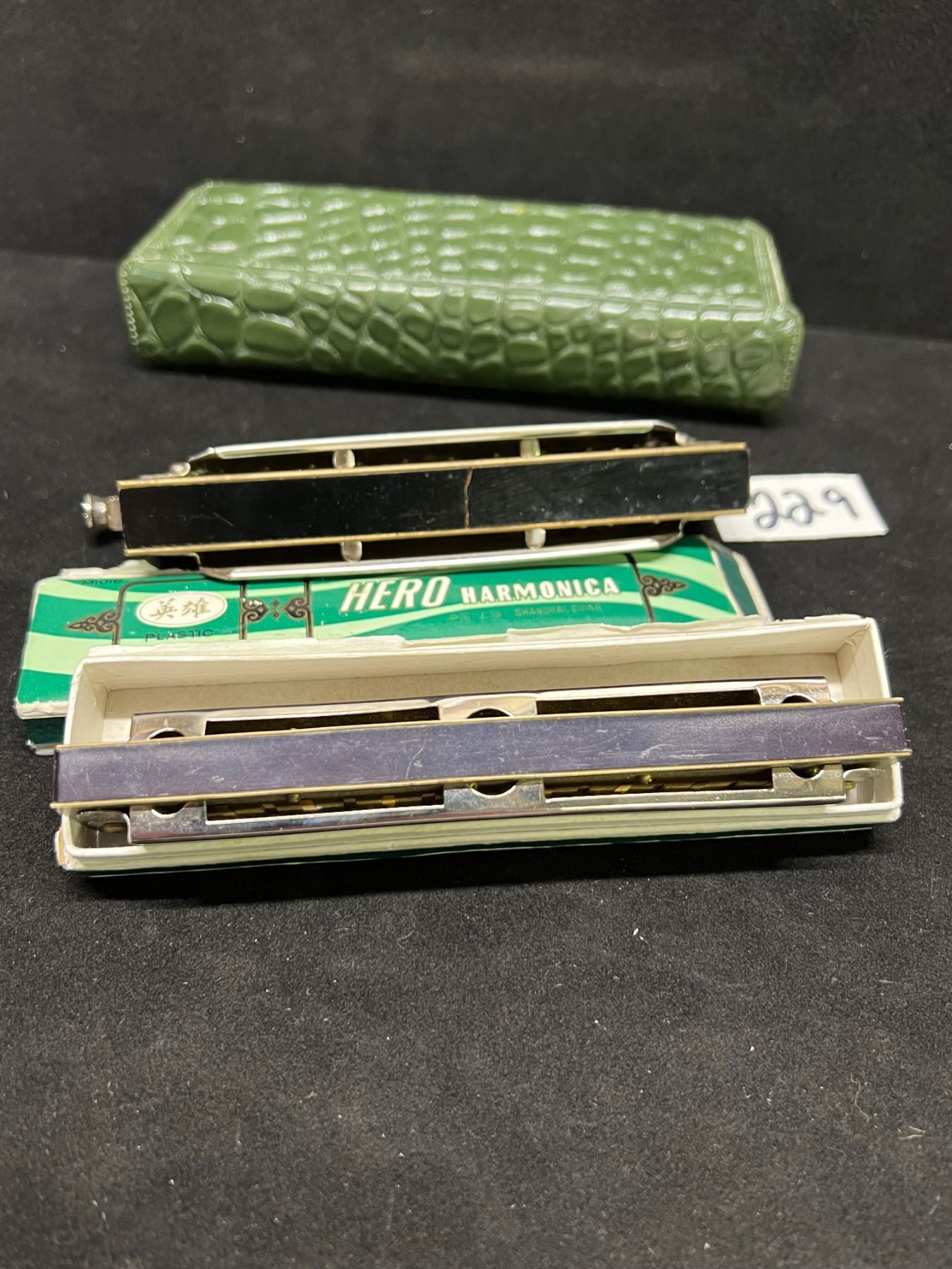 Koch German Chromatic & Hero China Harmonicas