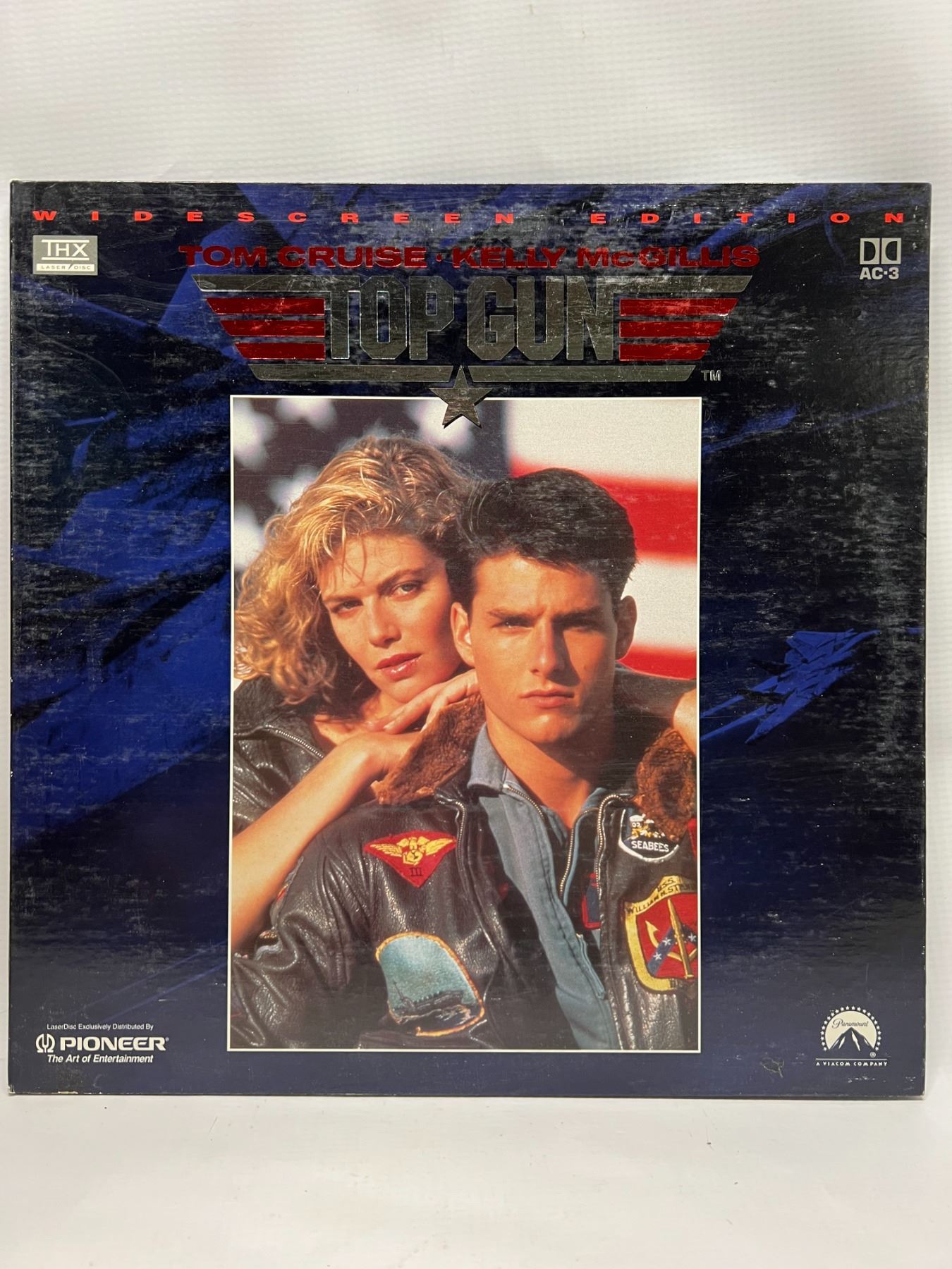 Top Gun Widescreen Edition Laserdisc