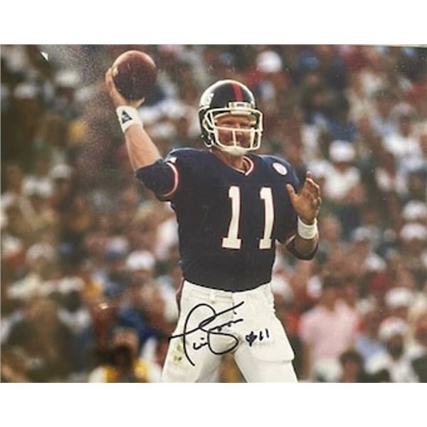 Phil Simms Signed Photograph