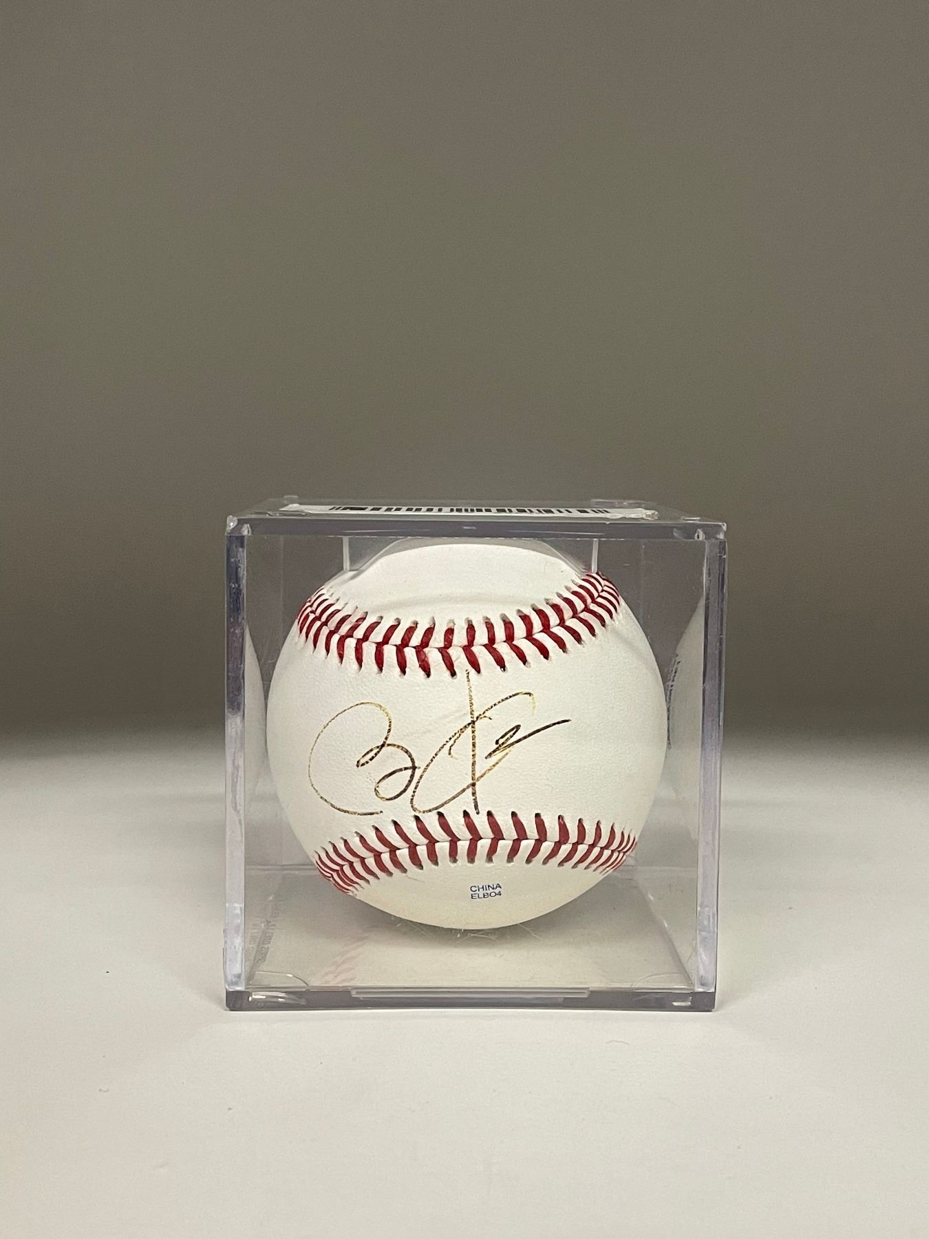 Barack Obama Signed Baseball
