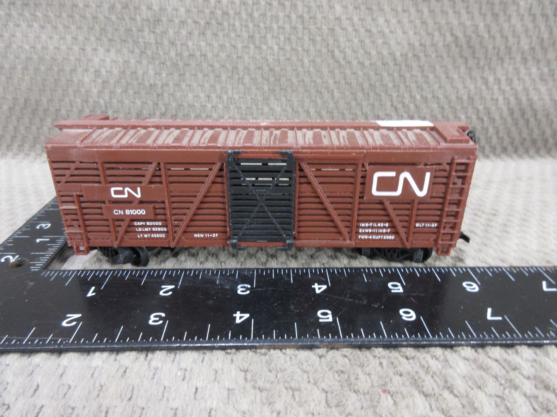 Livestock Car CN 81000 - CN Rail - HO Scale