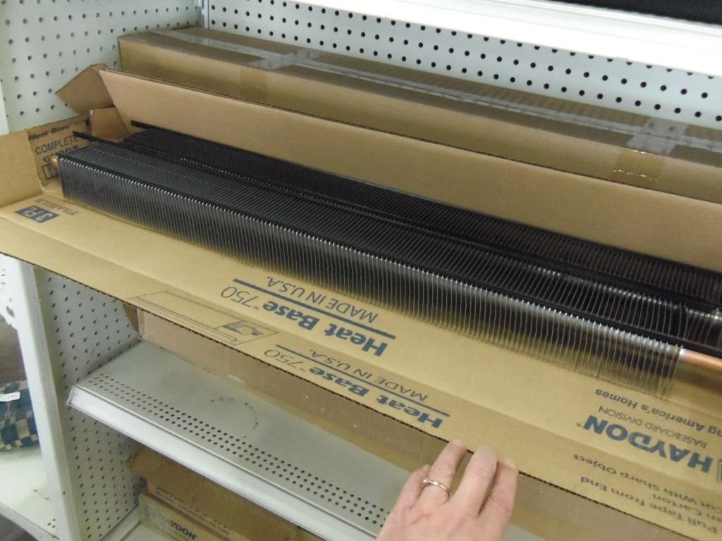 6 New 4' Baseboard Heaters Aluminum Fins