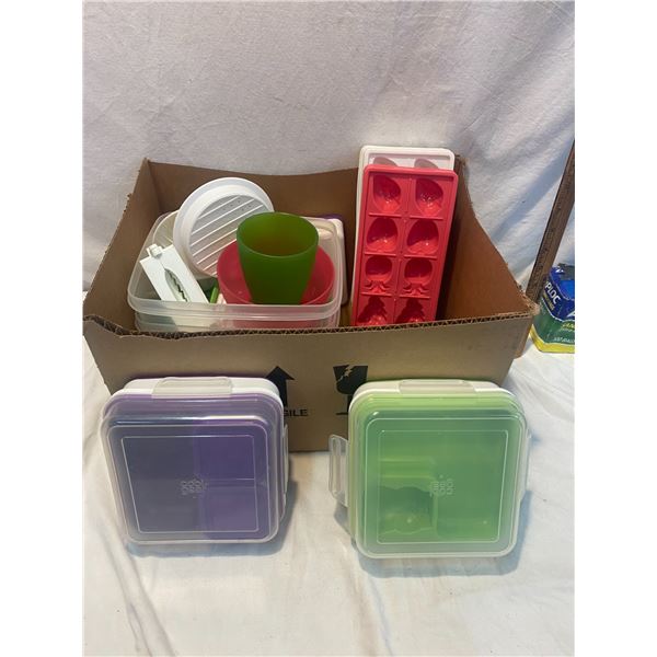 Cool gear containers and ice trays and miscellaneous