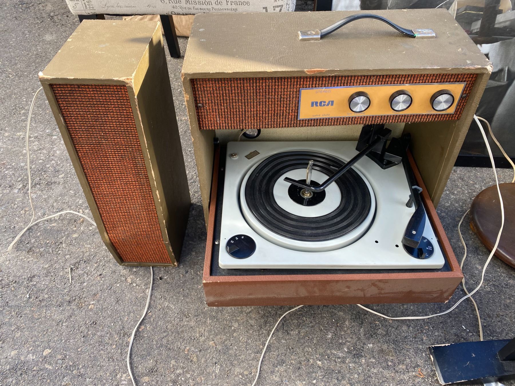RCA record player