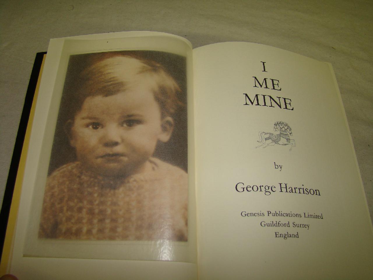 Beatles. George Harrison. I Me Mine