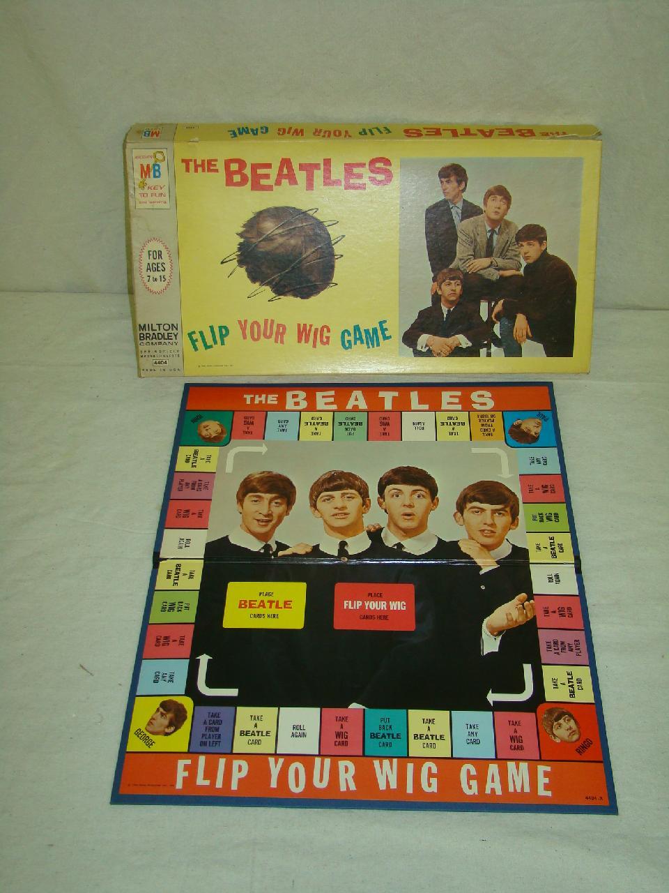 Complete 1964 Beatles Flip Your Wig Game
