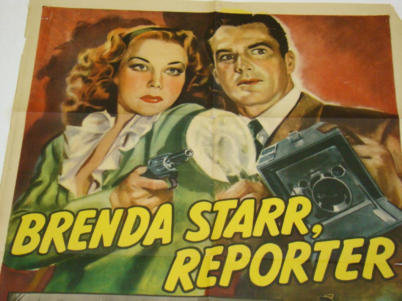 Brenda Starr Reporter Serial 1 Sheet Poster