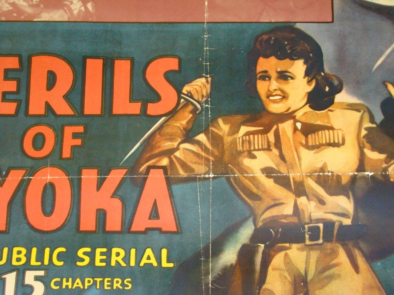 Perils of Nyoka Serial 1 Sheet Poster