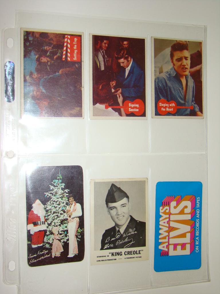 Elvis Presley Trading Cards & Calendars