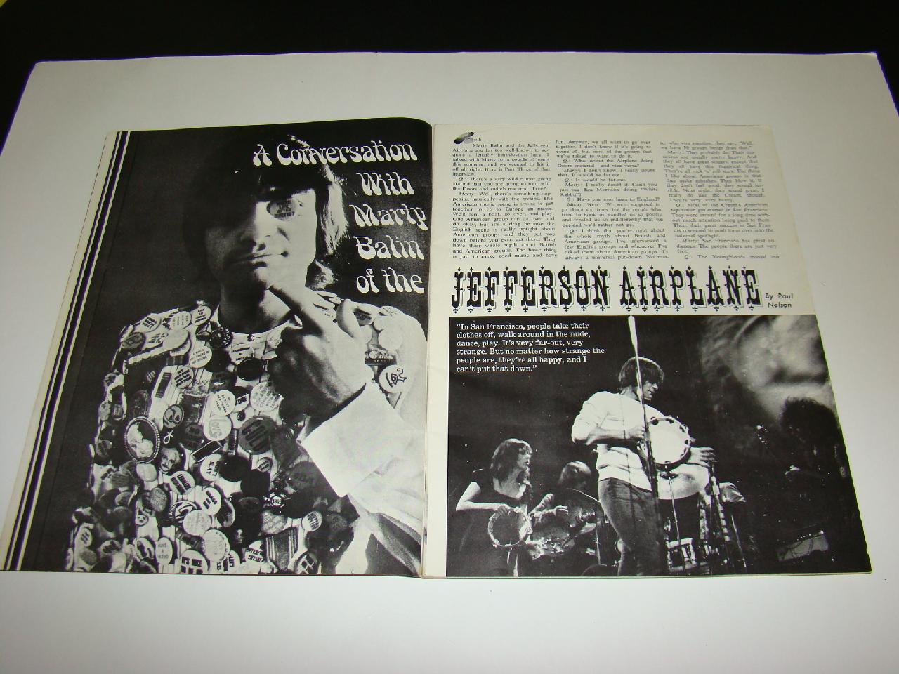 Cream 1968 Hullabaloo Magazine Hendrix Who