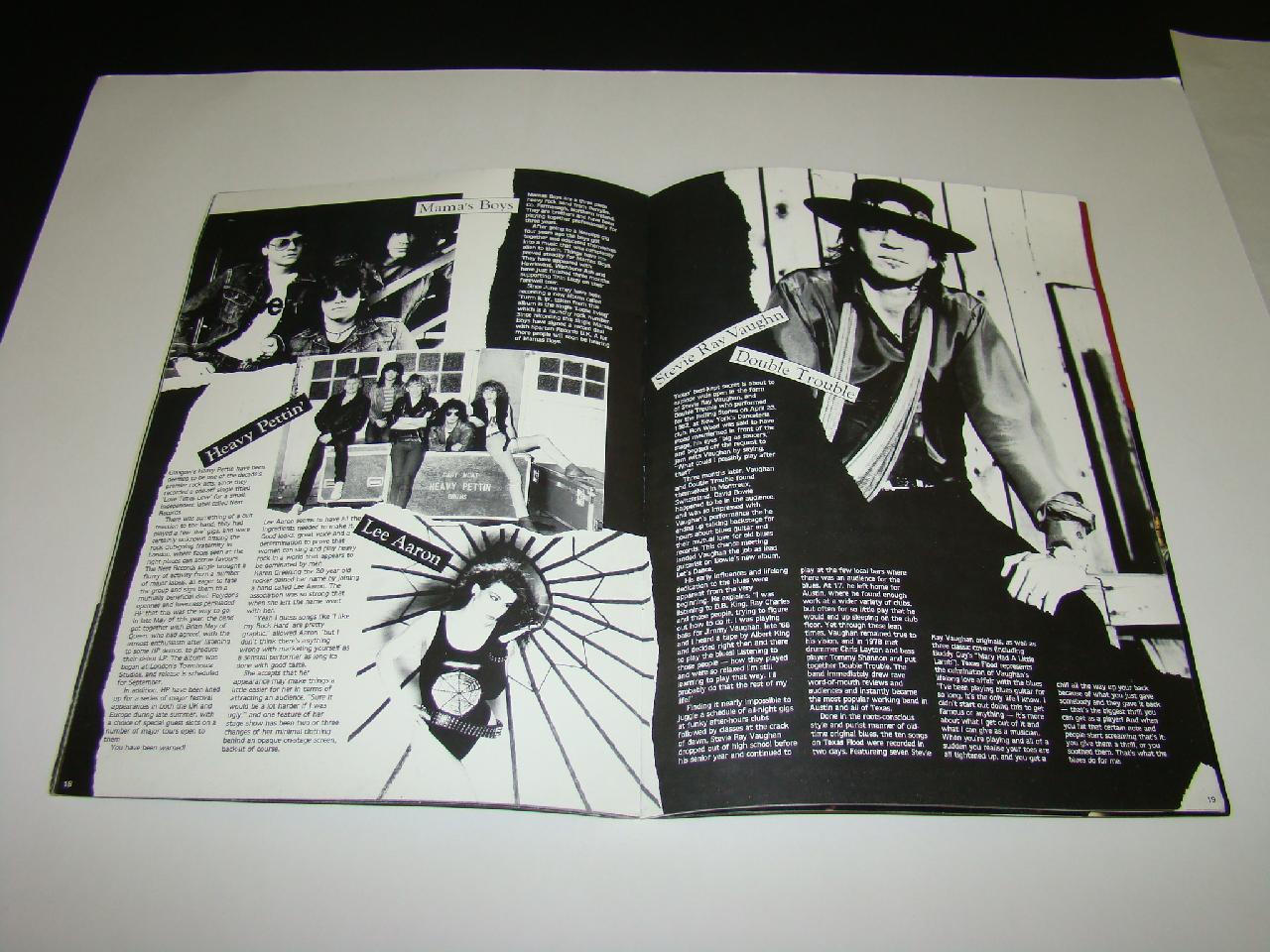 1983 Reading Rock Festival Concert Program