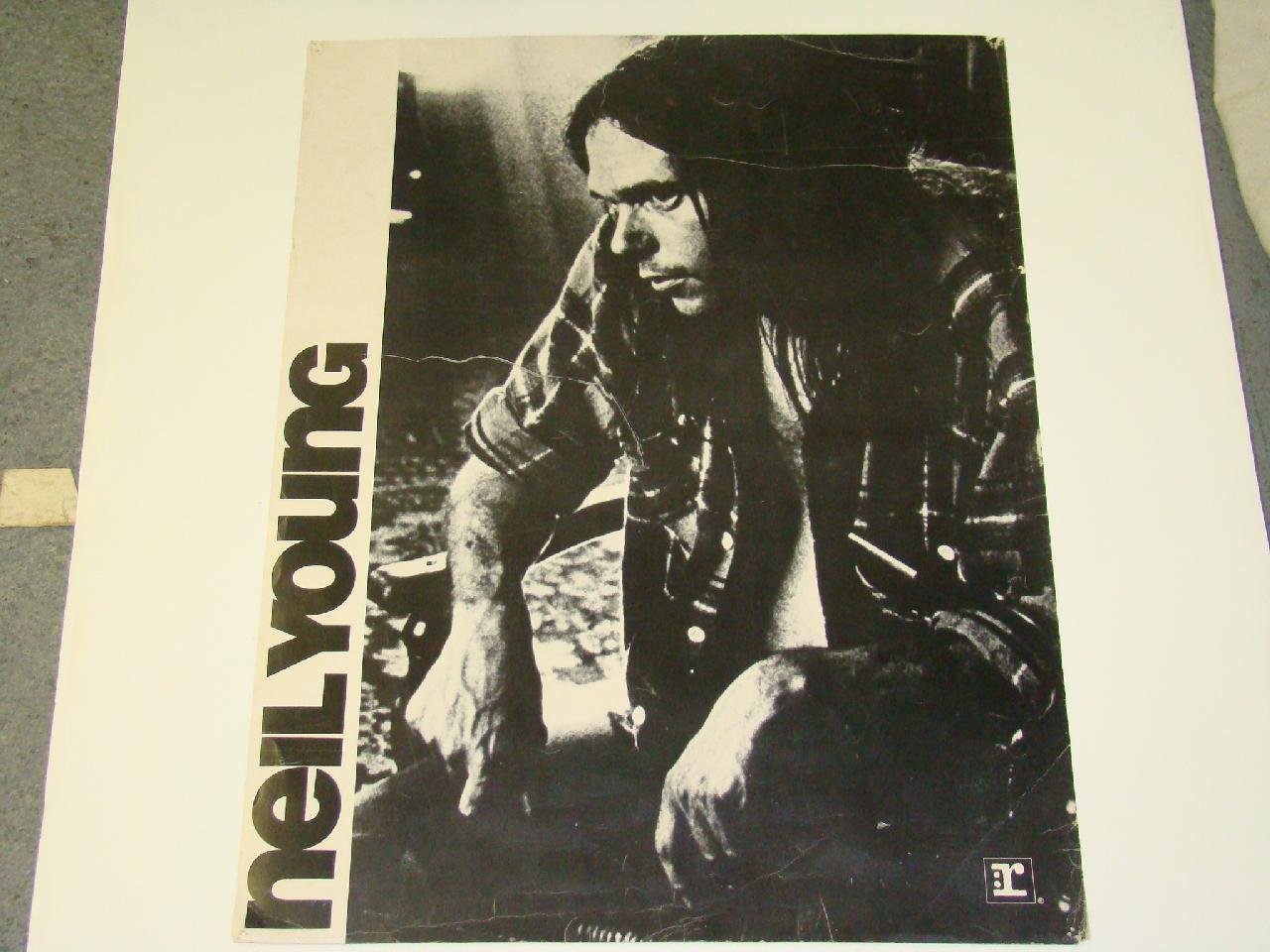 (2) Neil Young 1970s Reprise Promo Posters