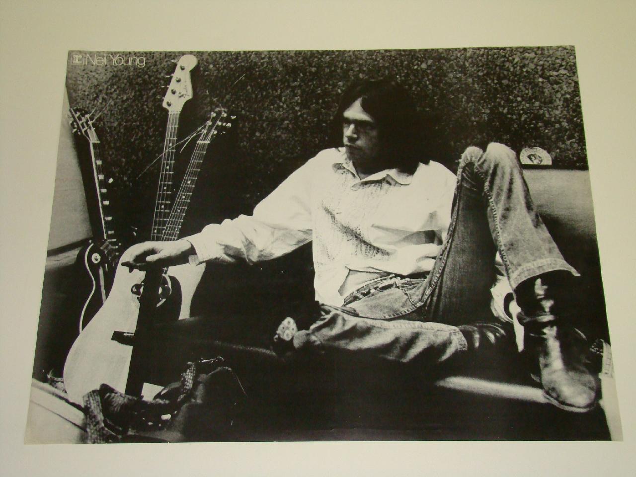(2) Neil Young 1970s Reprise Promo Posters