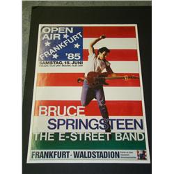 Bruce Springsteen 1985 Frankfurt Concert Poster