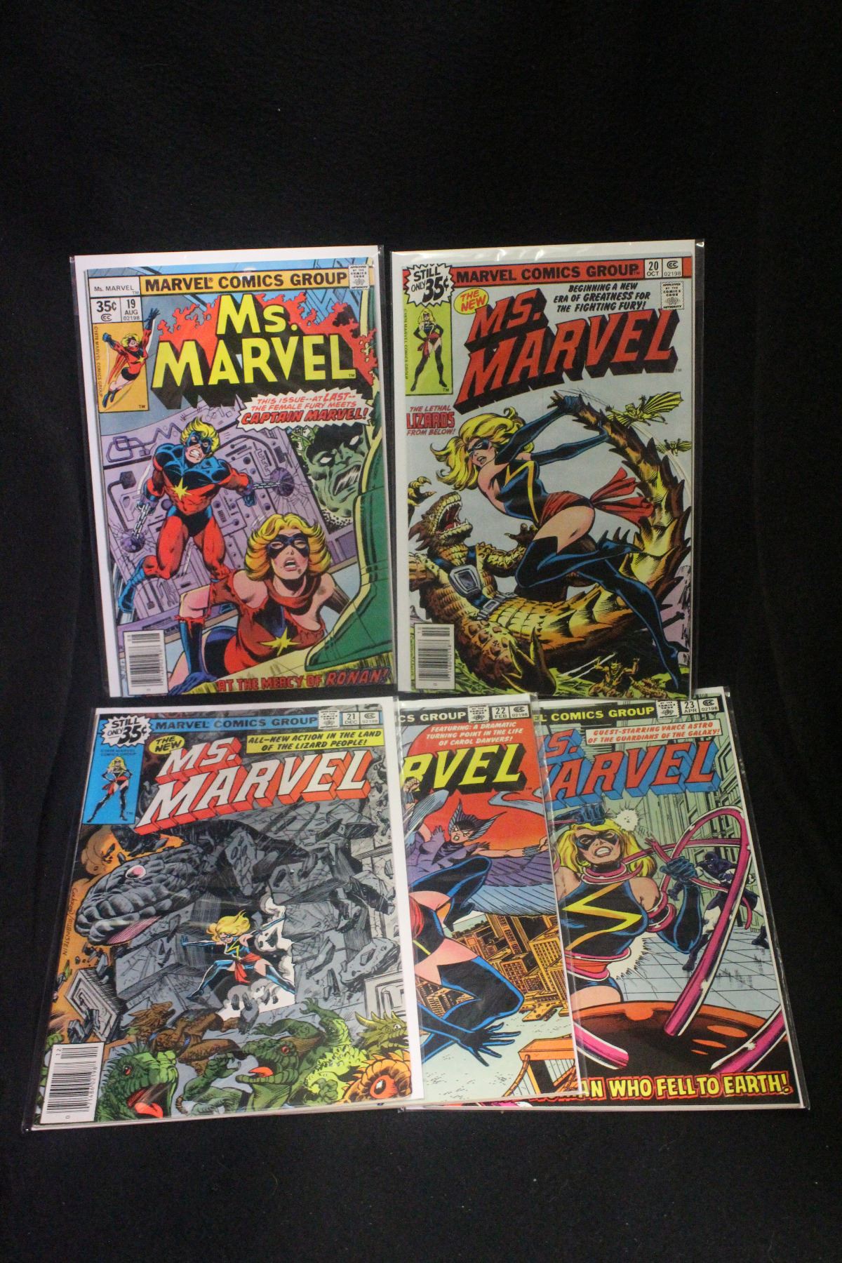 Ms Marvel #19 to #23 Lot of 5 Comics