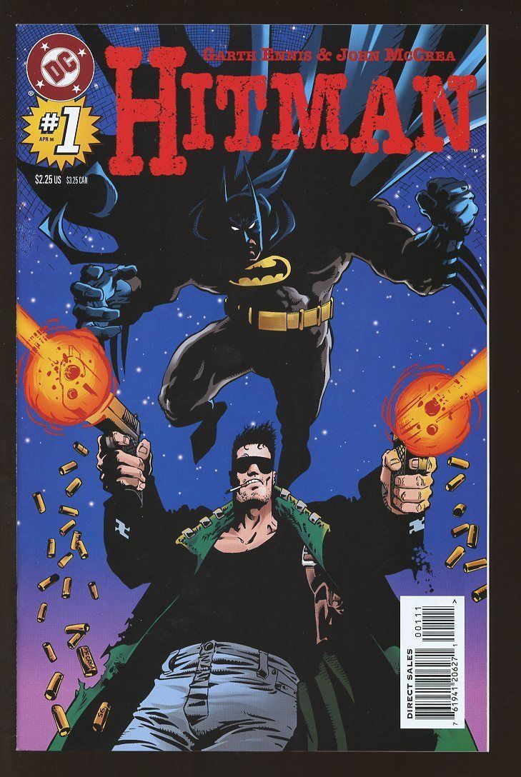 HITMAN #1 UPCOMING HULU TV SERIES BATMAN APP GARTH ENNIS