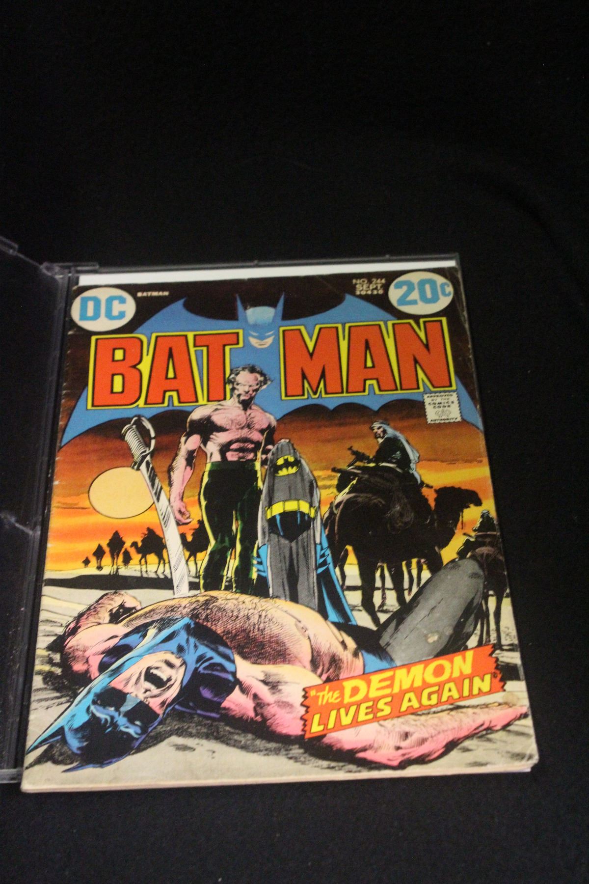 BATMAN #244 RAS AL GHUL COVER NEAL ADAMS ARTWORK