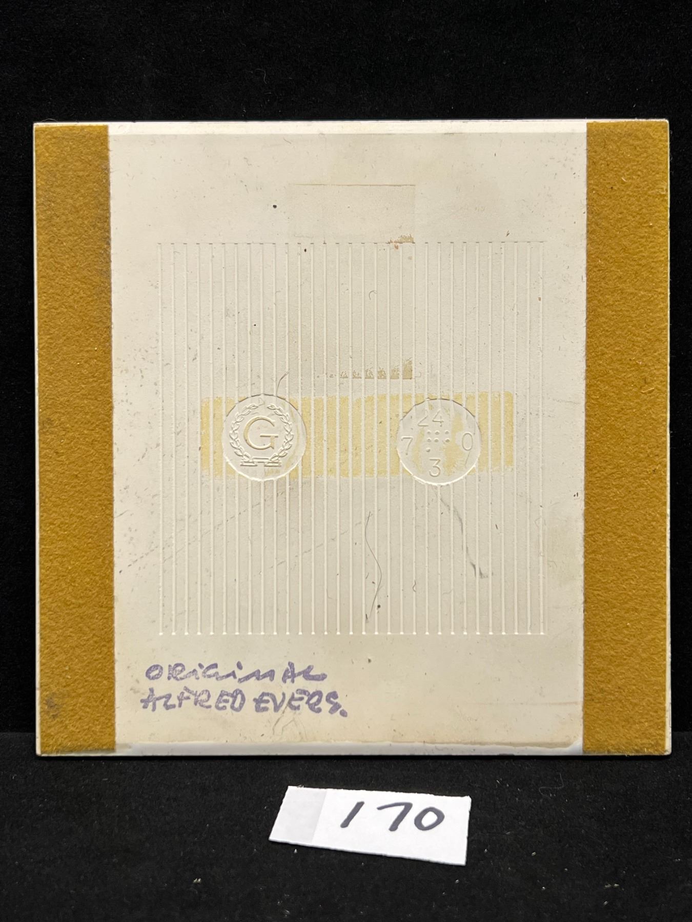 Vintage Original Alfred Evers Art Tile / Trivet German 6x6"