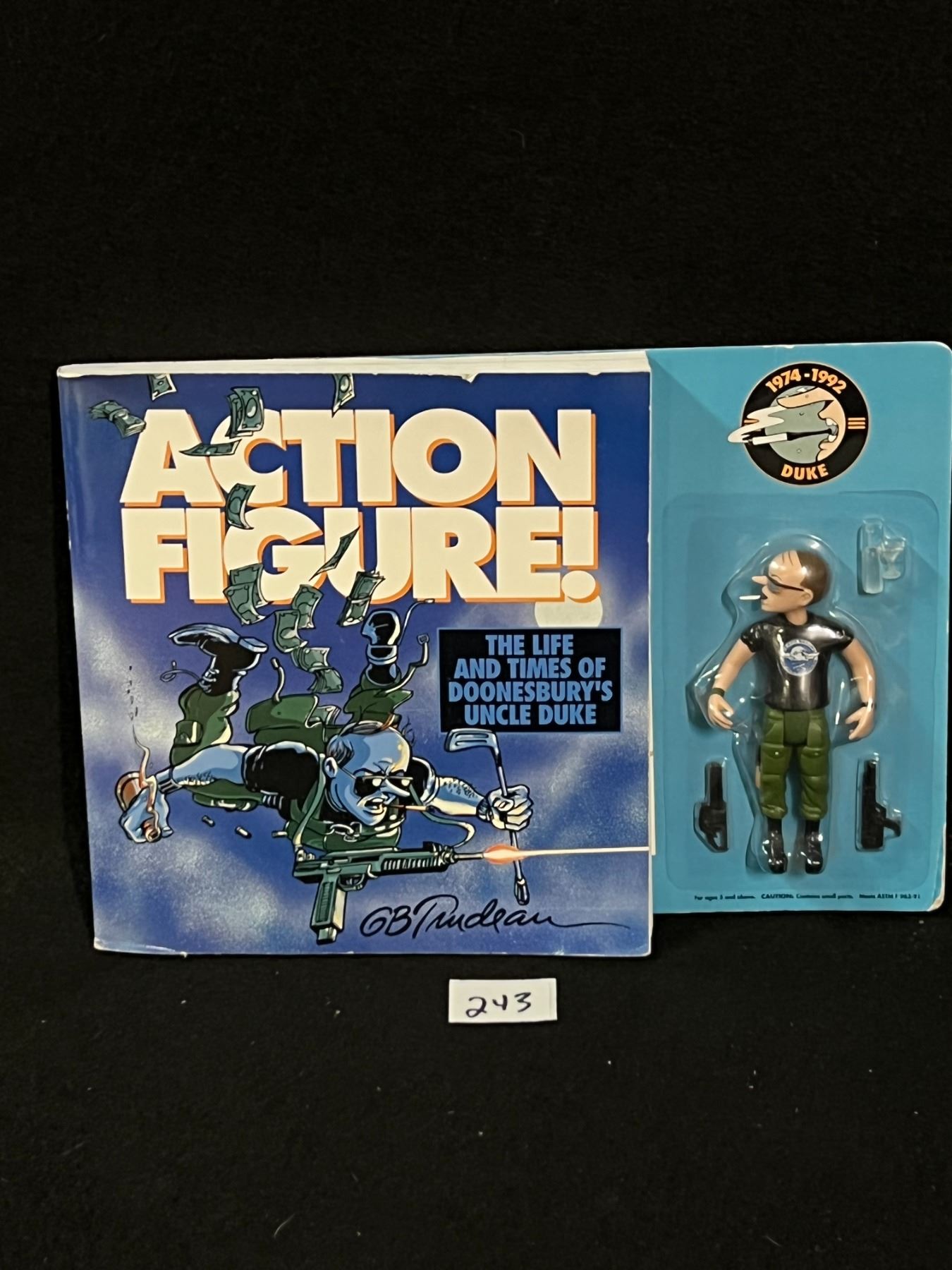 The Life and Times of Doonesbury's Uncle Duke Book & Figure (see ...