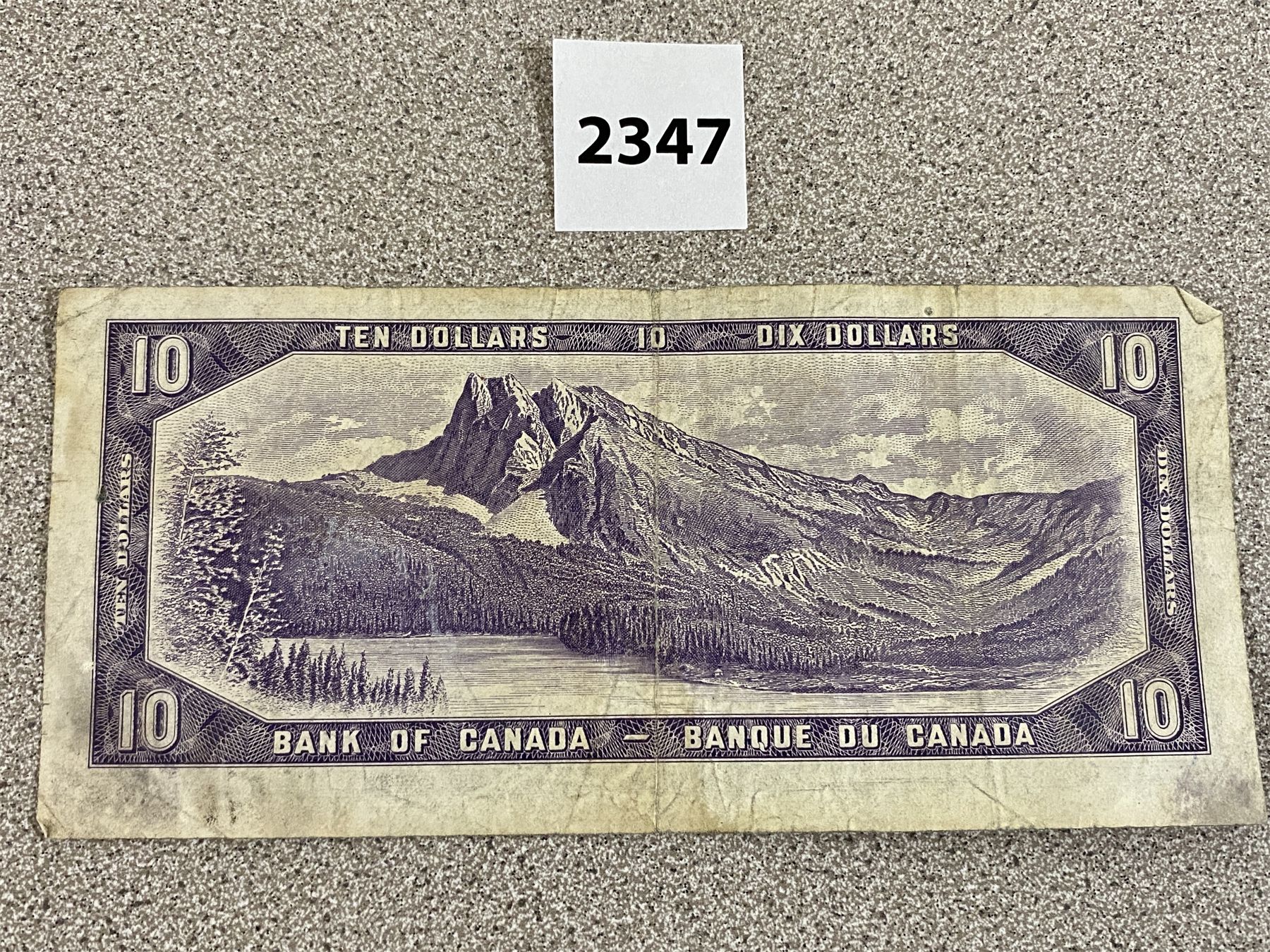 CDN TEN DOLLAR BILL 1954 cdn-ten-dollar-bill-1954