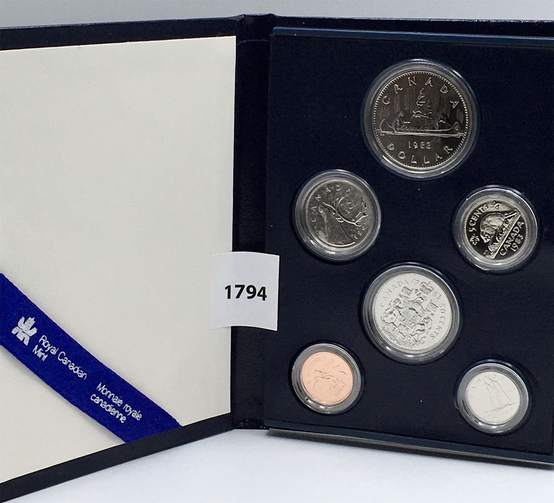 1983 RCM SPECIMEN COIN SET - Kidd Family Auctions