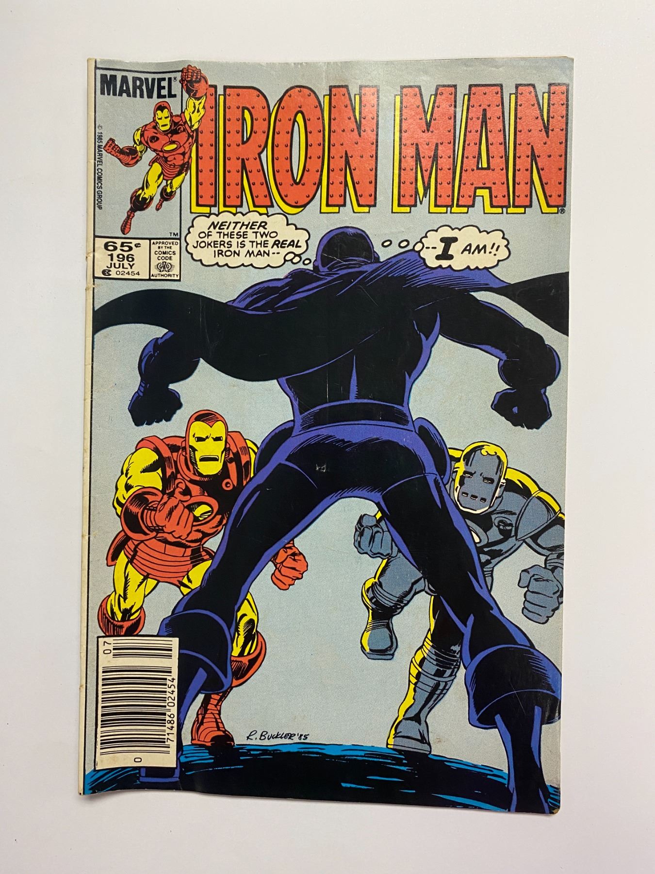 Iron Man #196 Vintage Marvel Comic Book