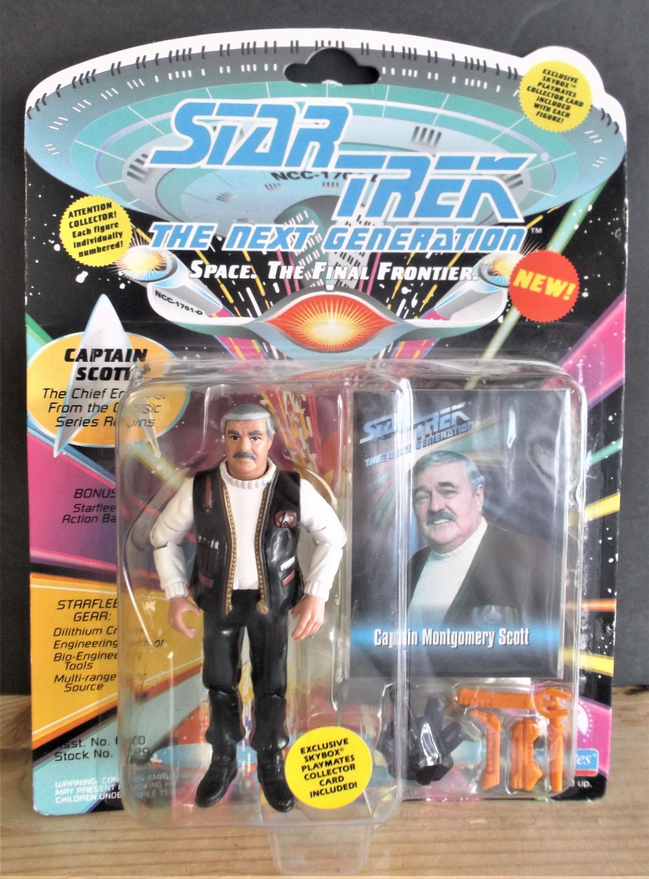 Star Trek The Next Generation 1993 Capt. Montgomery Scott Action Figure ...