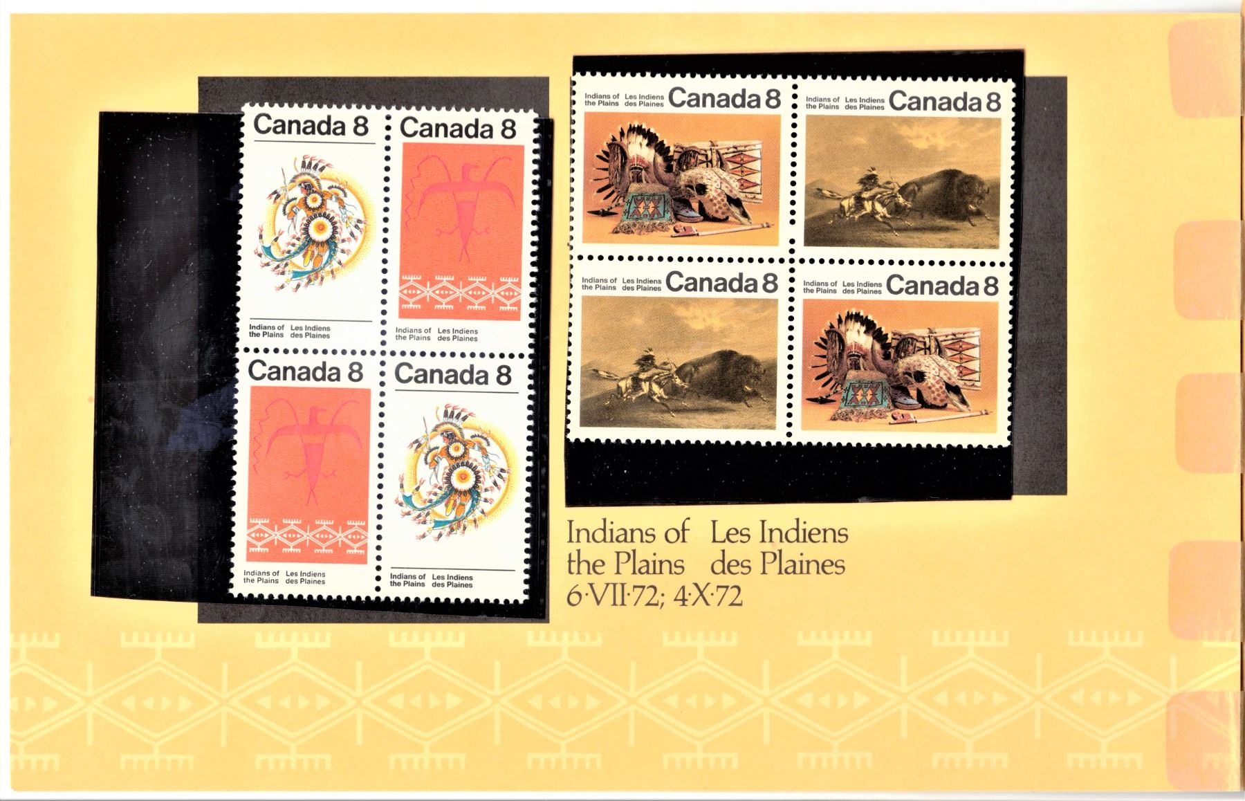 Canada Post - Indians of Canada Heritage Stamp Collection - Includes Stamps