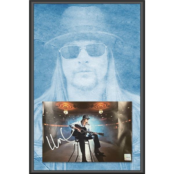 Kid Rock Signed Photo Collage