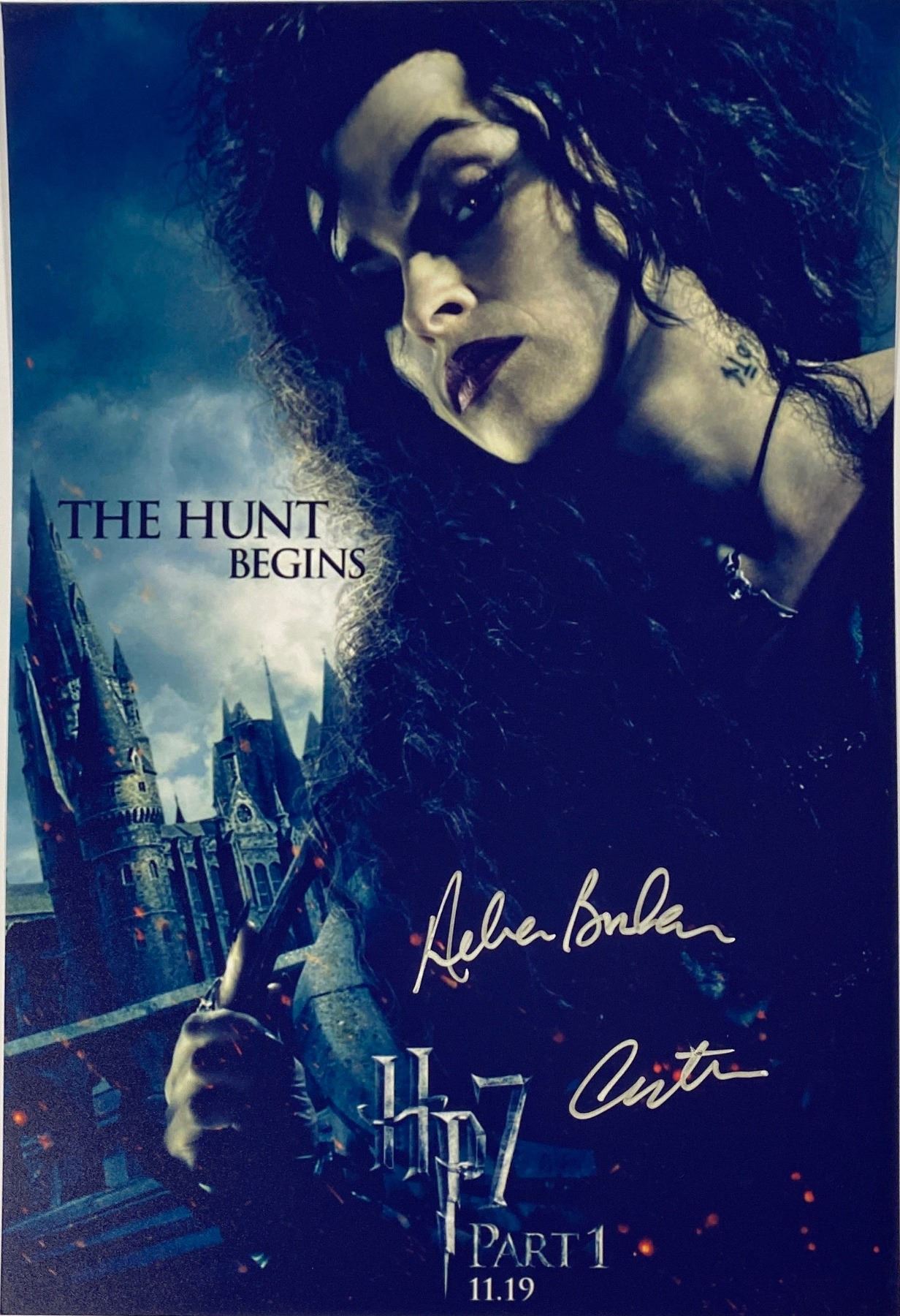 Autograph Signed Harry Potter Deathly Hallows Pt 1 Photo