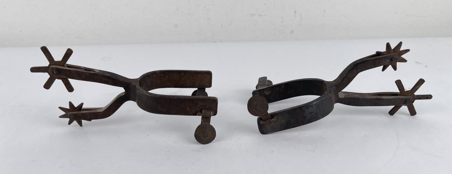 Antique Double Rowel Cowboy Spurs