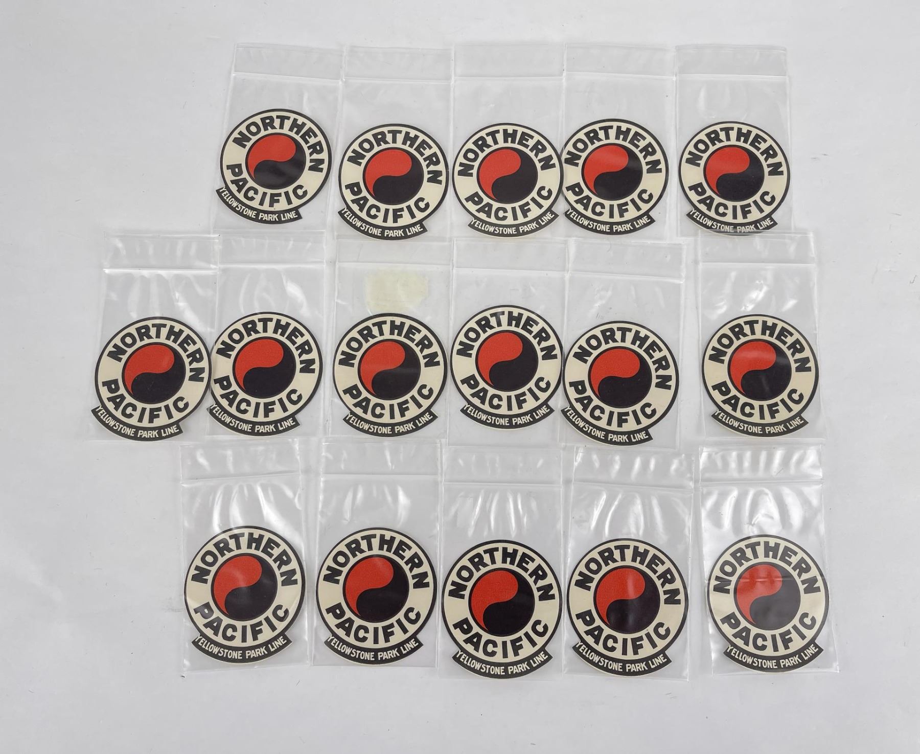 Northern Pacific Railroad Yellowstone Park Decals