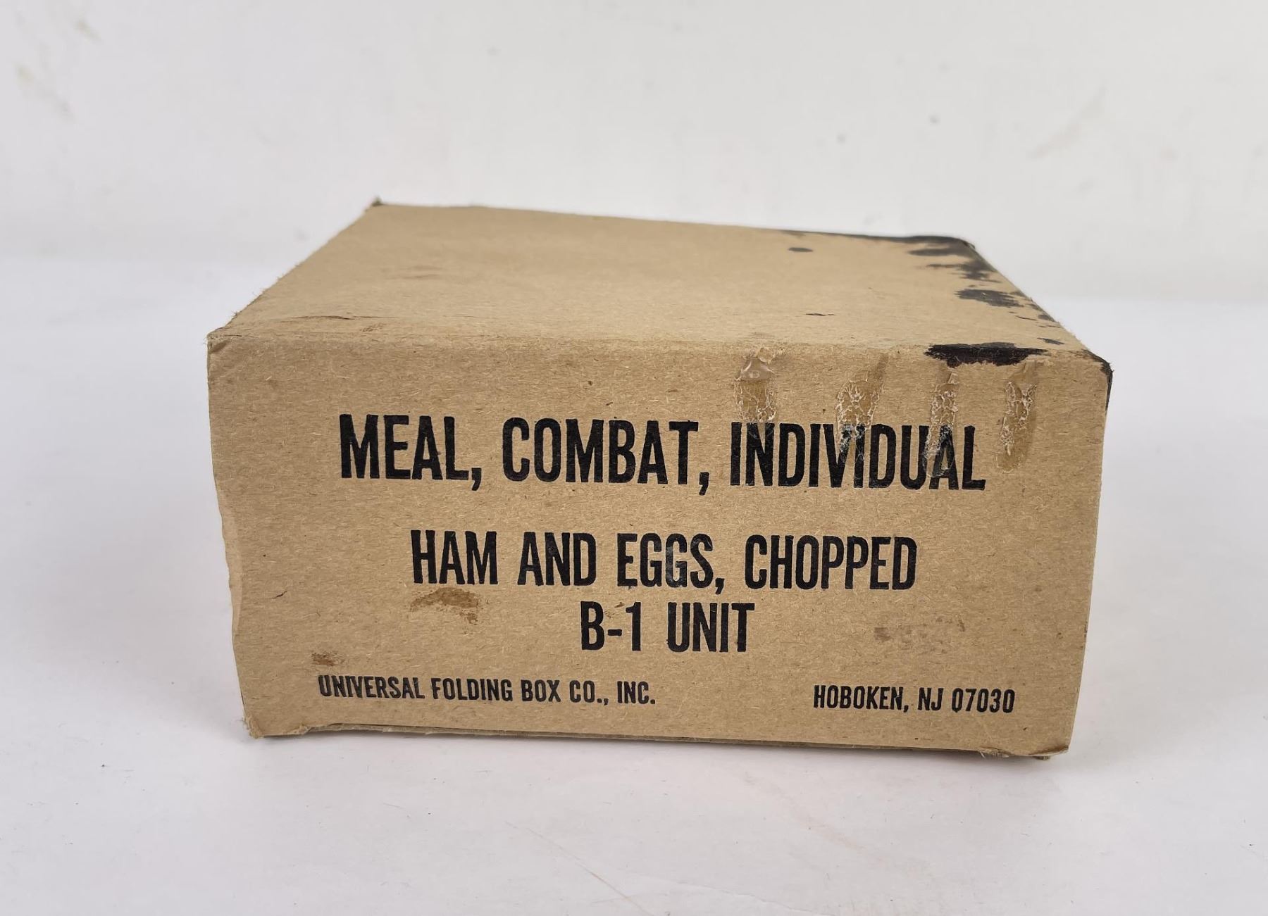 Vietnam Combat Meal Ration Unit B-1 Ham Eggs