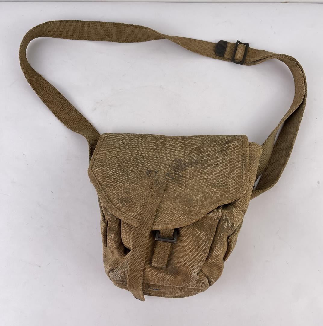 Rare WW1 US Caliber 30 Chauchat Magazine Bag