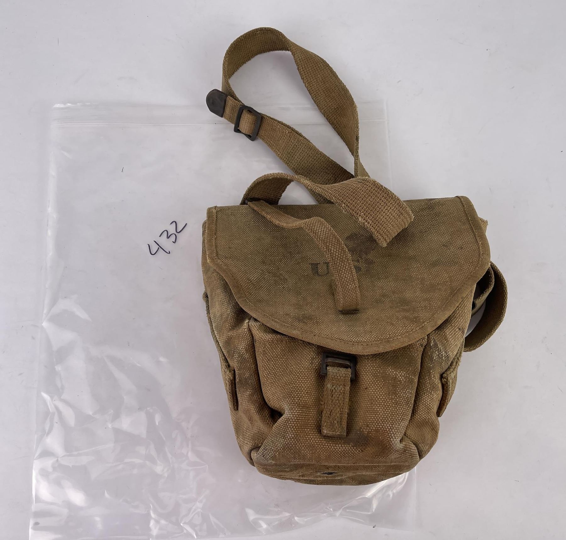 Rare WW1 US Caliber 30 Chauchat Magazine Bag
