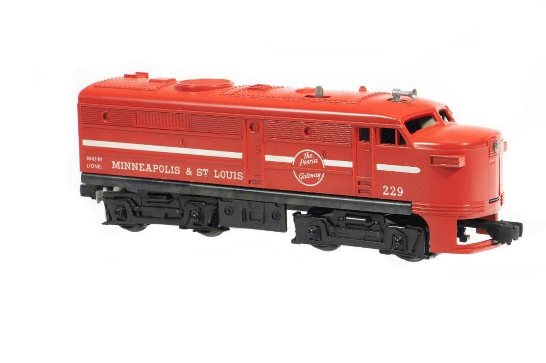 Lionel 229 Minneapolis and St. Louis Alco Diesel A and B units