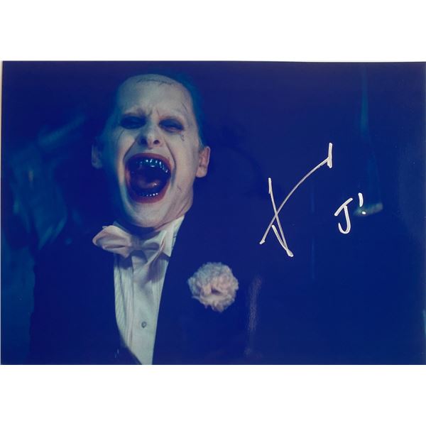 Autograph Signed Jared Leto Joker Photo