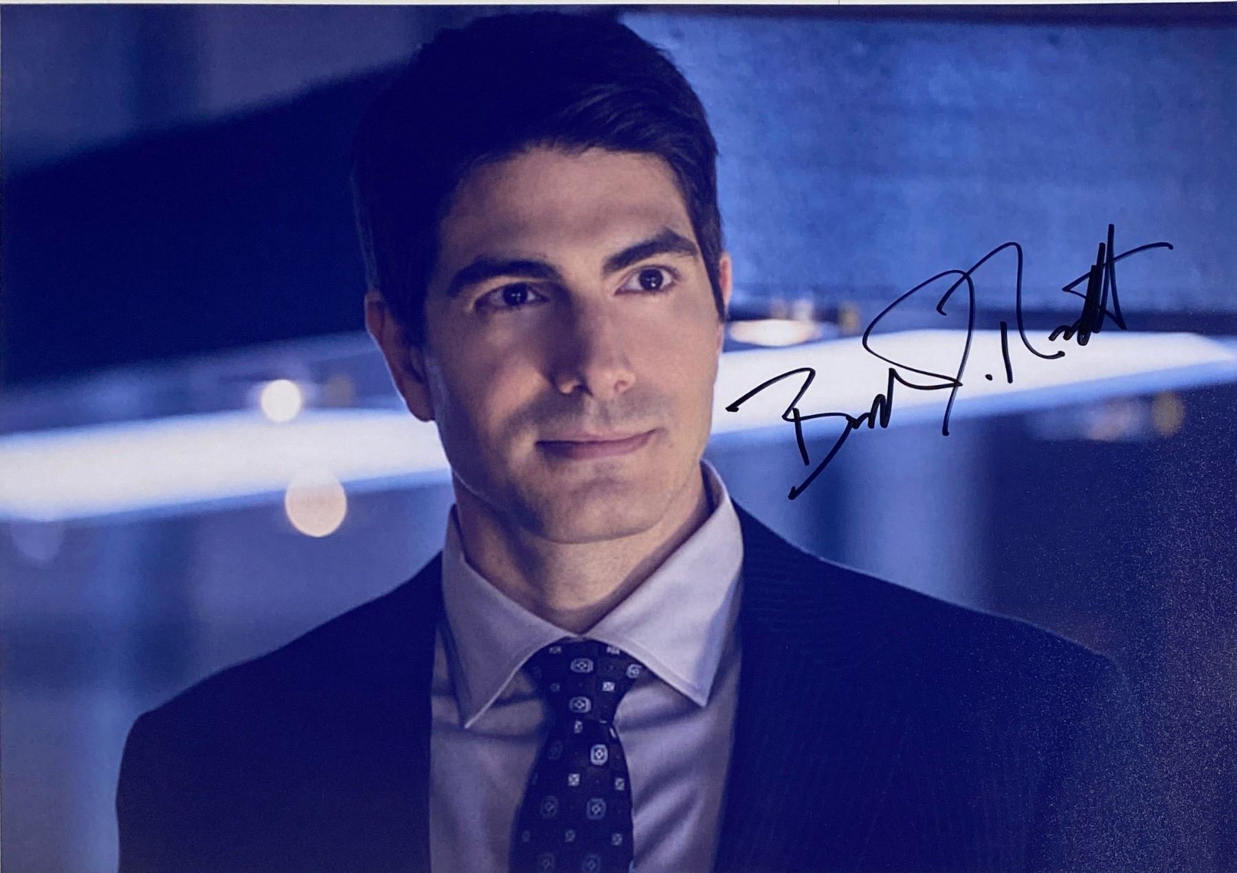 Autograph Signed Brandon Routh Photo