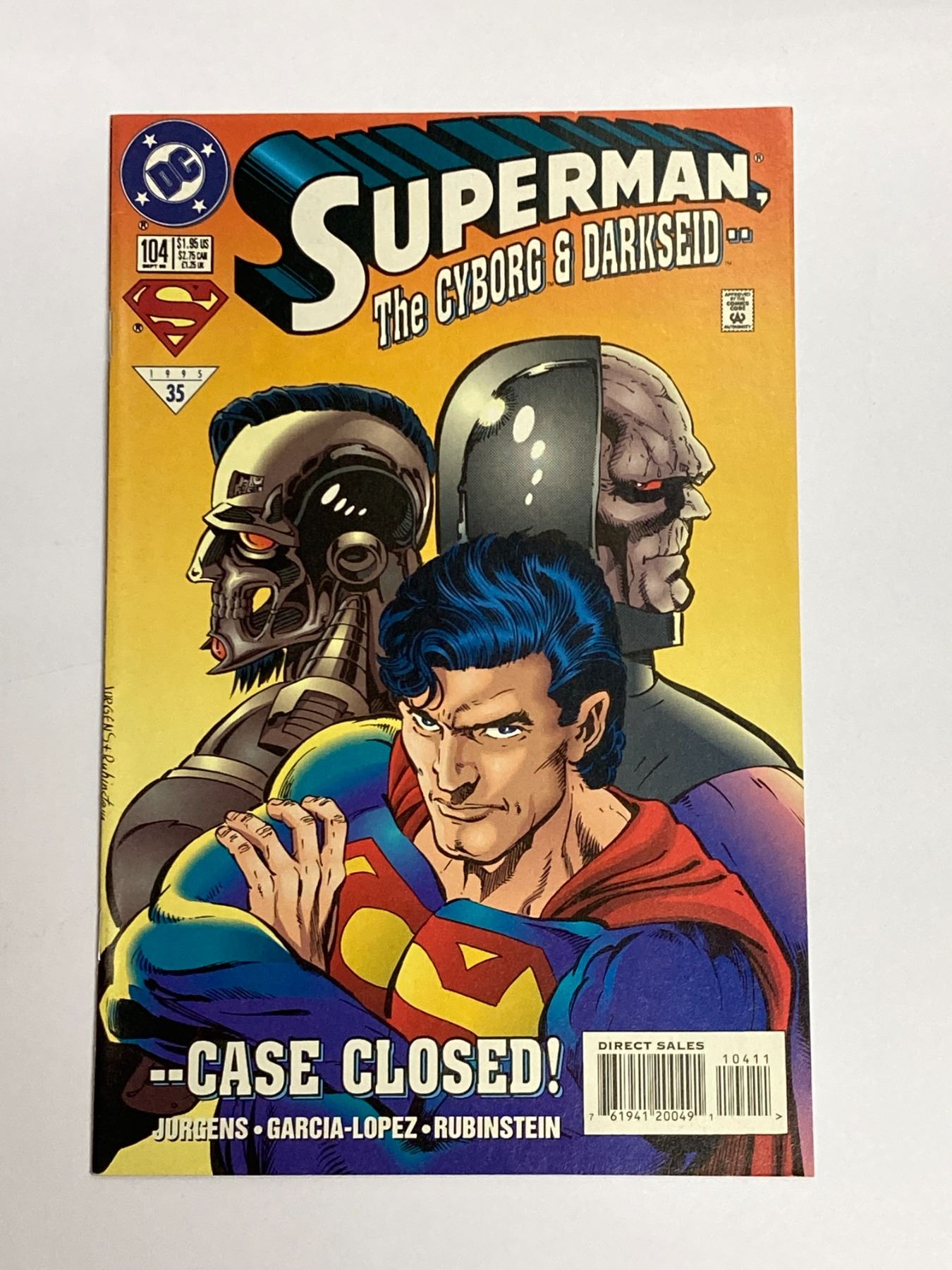 Superman #104 Vintage DC Comic Book