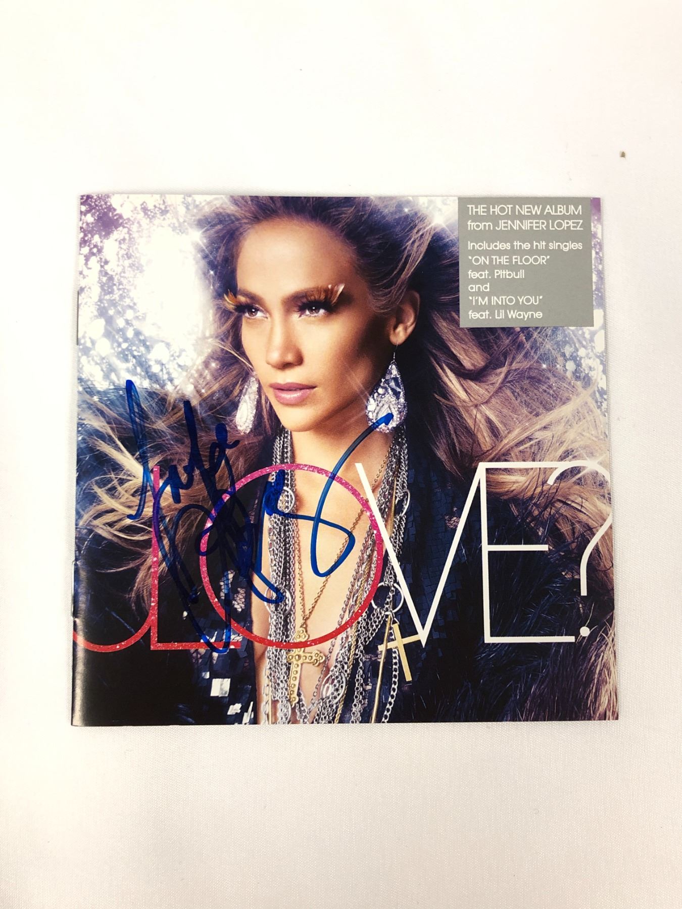 Jennifer Lopez Autograph Signed Love? Album