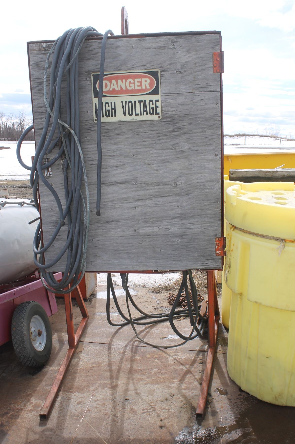 Electrical Panel Stand