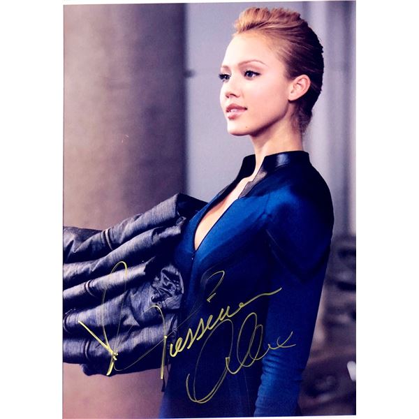 Jessica Alba Autograph Signed Fantastic 4 Photo