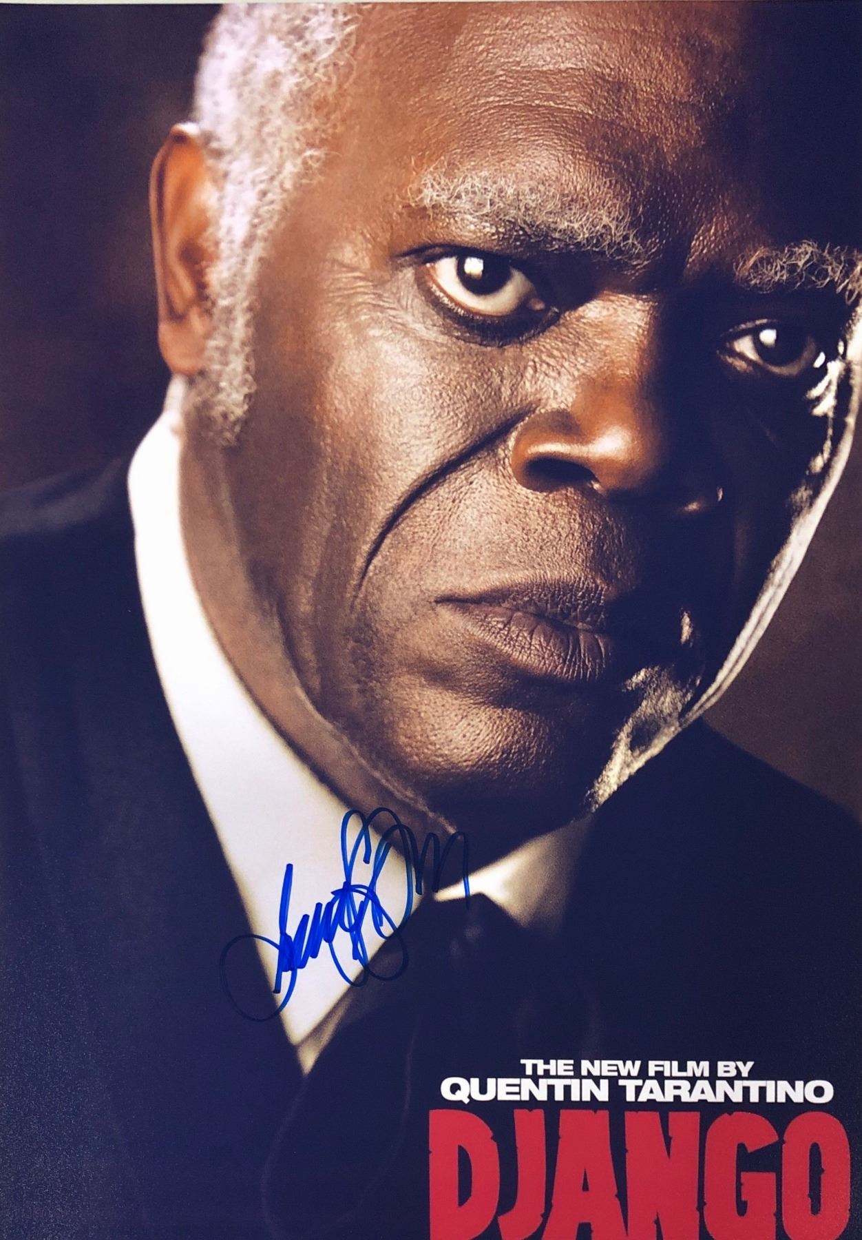 Django Samuel L Jackson Signed Photo
