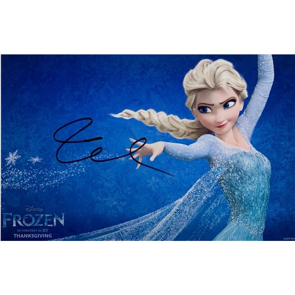 Autograph Signed Frozen Idina Menzel Photo