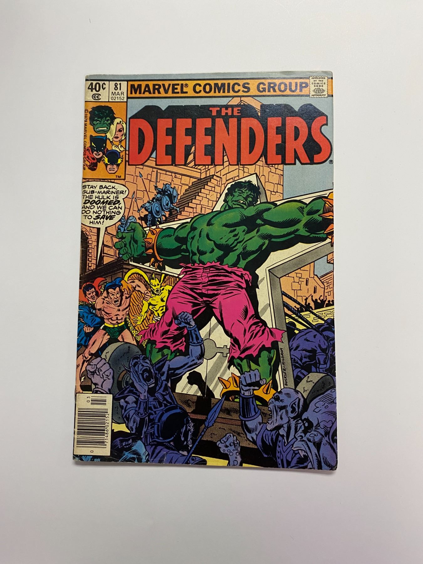 The Defenders #81 Vintage Comic Book