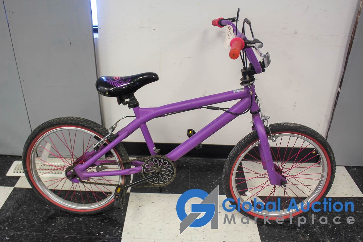 Youth 20" Purple Avigo BMX Bike
