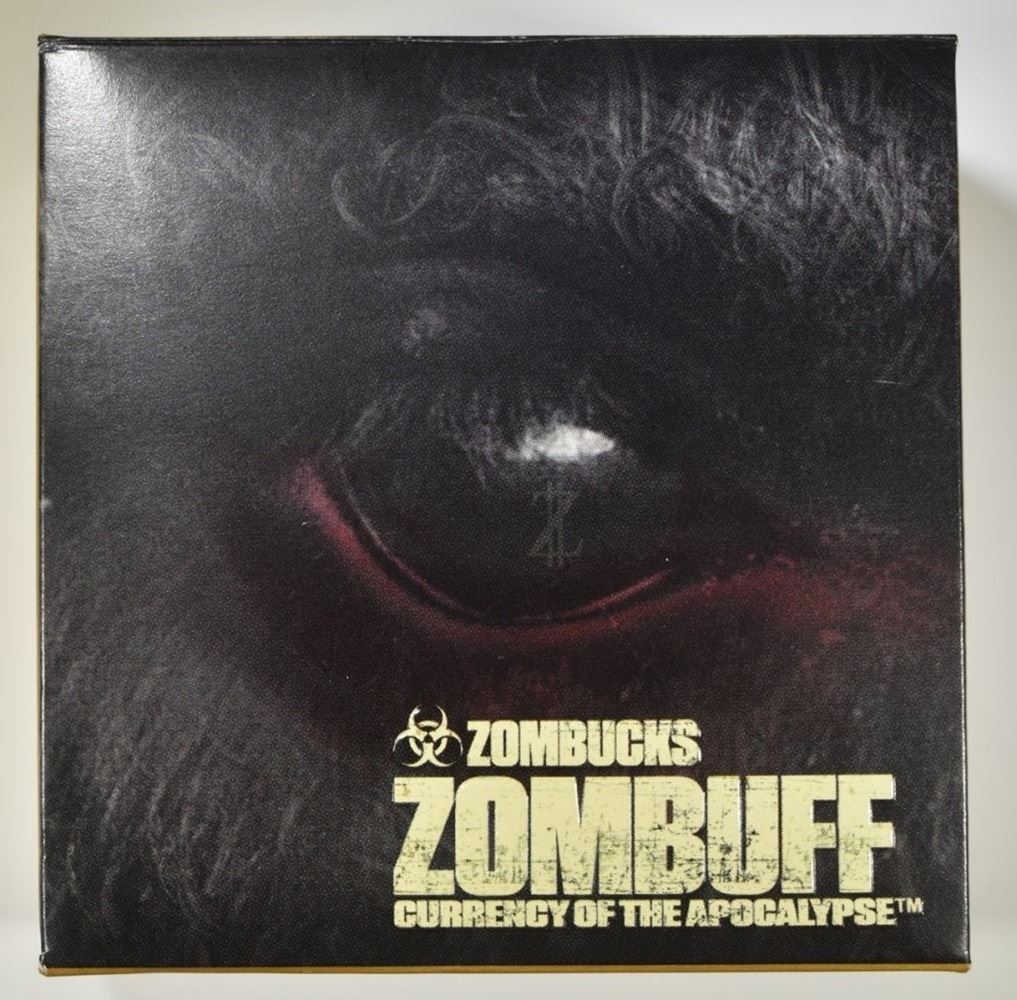 ZOMBUCKS 1 OZ SILVER CURRENCY OF THE APOCALYPSE